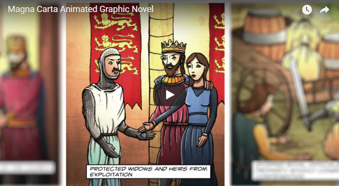 Animated Graphic Novel | Magna Carta: Road to Runnymede - Magna Carta ...